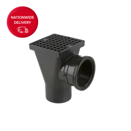 Brett Martin 110mm Single Inlet Square Hopper (160mmx160mm Square Top ...